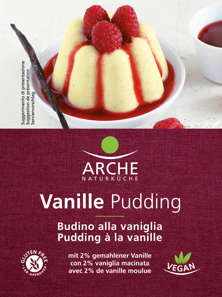 Vanillepudding, Arche Naturküche – Pfluger Mosisgreut