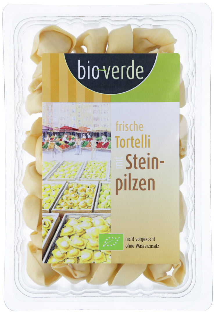 Frische Tortelli mit Steinpilzen, bio-verde – Pfluger Mosisgreut